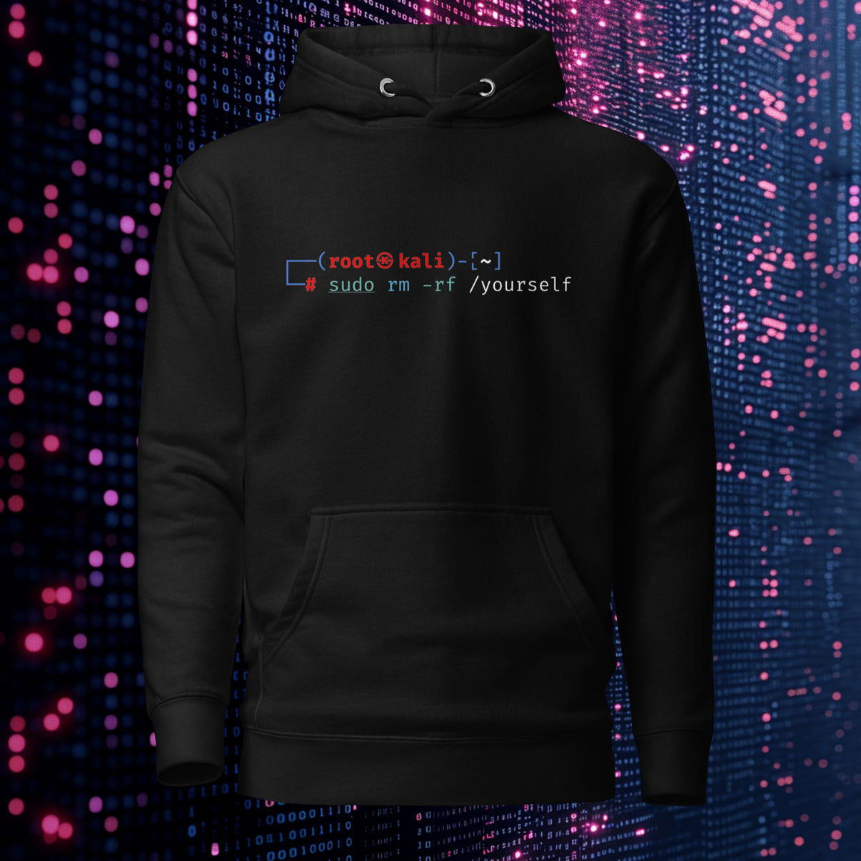 sudo rm -rf /yourself Unisex Hoodie – Rootkit Wear